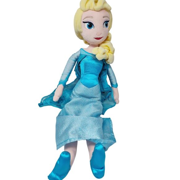 Disney | Toys | Disney Store Frozen Elsa Plush Princess Doll 8 | Poshmark